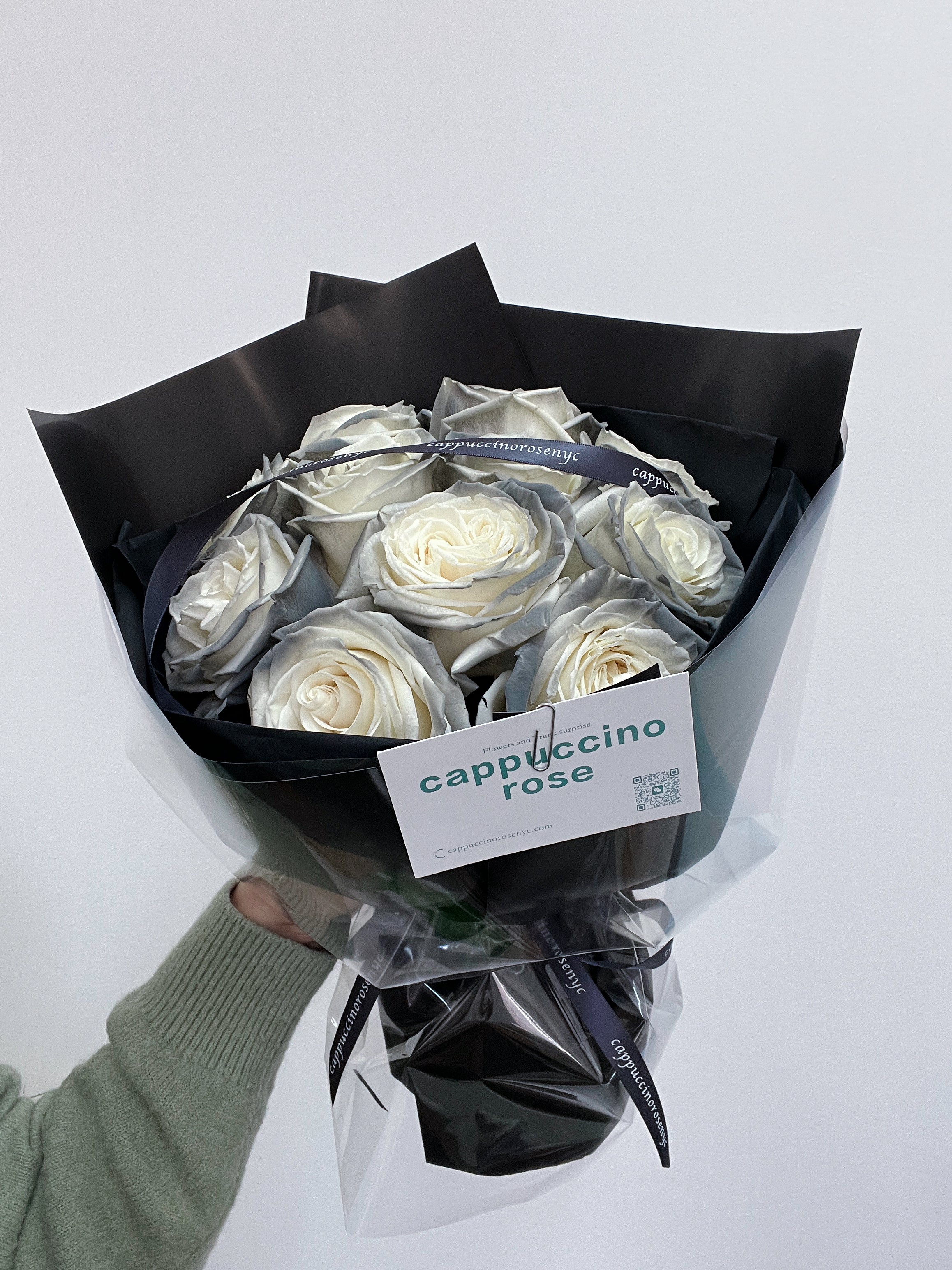 Grey rose – cappuccinorosenyc
